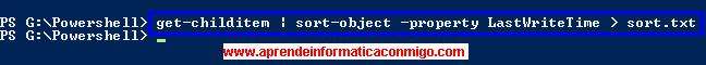 Powershell 13 Sort Object Aprende Informatica Conmigo 3567