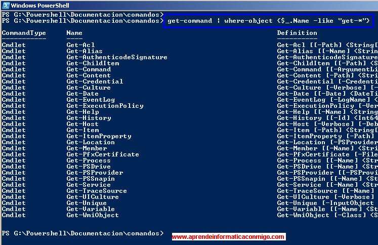 Powershell 14 Where Object Aprende Informatica Conmigo 9222